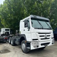 China SINOTRUK HOWO SEMI TRAILER TRACTOR TRUCK HEAD WITH AIR CONDITIONER 60-70 TONS 371HP 380HP 400HP 420HP WEICHAI AND SINOTRUCK ENGINE for sale