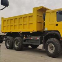 China Sinotruck Engine Diesel Fuel Type 6X6 380HP Dump Truck 6-Wheeled Mine Special Dump Truck for Tough Terrain and Conditions for sale
