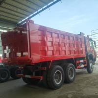 China 6X6 ARMY DUMP TRUCK 25T 10 WHEELS 30CUBIC DIESEL FUEL TYPE SINOTRUK HOWO ALL WHEEL DRIVE TIPPER TRUCK WITH GOOD CONDITION for sale