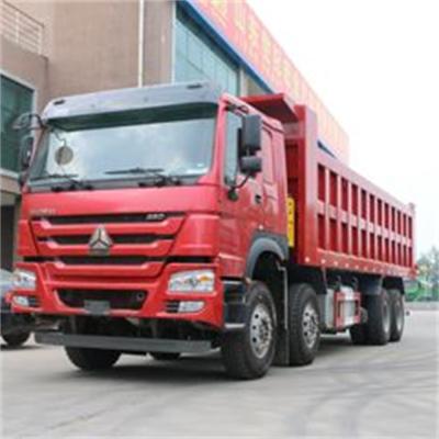 China Customizable Right Rudder Howo 8x4 Dump Truck Engine Model Wd615.47 with Hw19710 Transmission and Euro II Emission Standard for sale