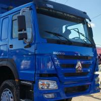 China Customizable Left or Right Hand Drive 371-400hp HOWO 6X4 Dump Truck with Zf8118 Steering System and 300L Fuel Tanker for sale