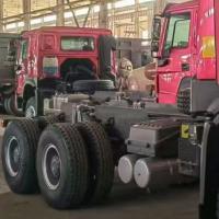 China Euro 2 Diesel Engine HOWO 6X4 371HP Dump Truck 10 Wheels 21-30 Tons Loading Capacity 6800*2500*3200mm Engine Capacity 8L for sale