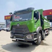 China Used Sinotruk HOWO NX 8x4 Dump Truck 50 Ton with Tarpaulin and 400L Fuel Tank for sale