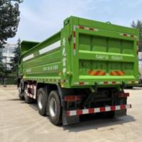 China Used Sinotruk HOWO NX 8x4 Dump Truck 50 Ton with Tarpaulin and 400L Fuel Tank for sale