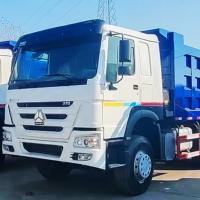 China Customizable Length Second Hand Refurbished Container HOWO 6X4 Dump Truck 375HP for Level 3 Refurbishment for sale