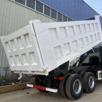 China Sinotruck Used Howo Dump Truck 6x4  Euro 2 Specification 5600X2300X1500mm Fuel Tanker 300L Maximum Load-bearing Capacity Of 30 Tons for sale