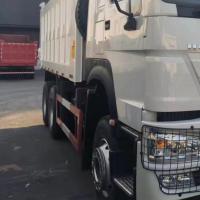 China 10 Wheels Capacity  25-30tons HOWO 6X4 Dump Truck Fuel Tanker 300L 5600X2300X1500 Tyre 7.00r16 6+1 Spare Tyre Customizable Left And Right Driving for sale