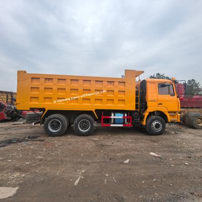 China Shacman F3000 6x4 Used Dump Truck 380HP Tire Model 12.00R20 Euro 2 Emission Standard 10 Tires FAST10JSD180 QH50 Gear box for sale