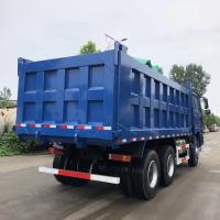 China Shacman F3000 6x4 380HP Weichai Engine Dump Truck with 5.6m Cargo Box Can Be Customized to 5.8m 6m 6.2m 6.8m etc. Blue for sale