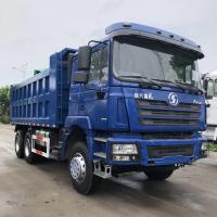 China Shacman F3000 6x4 380HP Weichai Engine Dump Truck with 5.6m Cargo Box Can Be Customized to 5.8m 6m 6.2m 6.8m etc. Blue for sale