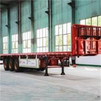 China 40ft Original Axle Customized Fuwa Axle Bpw Axle 3-Axis Steel Plate Container Semi-Trailer Plate Length 12500*2500*1600mm for sale