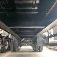 China 20/40/45 Feet 3 Bearing High Capacity Container Plate Semi-Trailer for Max Payload 30ton for sale