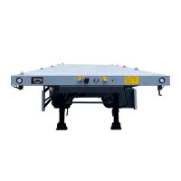 China 30 Tons, 40 Tons, 50 Tons, 60 Tons Container Flatbed Truck Semi-Trailer Machinery And Equipment Transport Building Materials for sale
