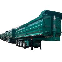 China 40ft 2/3/4/5/6 Axle 40 Ton 60 Tons 70t Rear Trailer Tipper Truck Dump Semi Trailers for sale