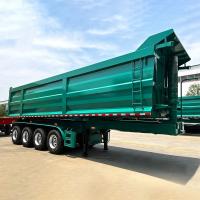 China 40ft 2/3/4/5/6 Axle 40 Ton 60 Tons 70t Rear Trailer Tipper Truck Dump Semi Trailers for sale