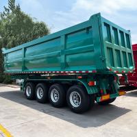China 40ft 2/3/4/5/6 Axle 40 Ton 60 Tons 70t Rear Trailer Tipper Truck Dump Semi Trailers for sale