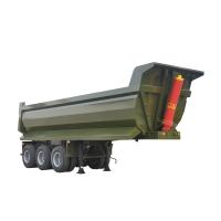 China 3-Axis Dump Semi-Trailer U-Shaped Bucket Standard (Box Size (Inner Diameter) 9200x2200x1200mm) for sale
