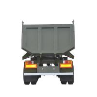 China 3-Axis Dump Semi-Trailer U-Shaped Bucket Standard (Box Size (Inner Diameter) 9200x2200x1200mm) for sale