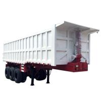China 24m3 3-Axis Dump Semi-Trailer U-Shaped Bucket Standard (Size 9400mm×2400mm×3300mm) for sale