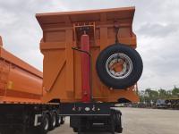 China 60-Ton 12R20 Tires Heavy Duty Truck 4-Axle Dump Truck Semi-Trailer Customizable Side Wall Thickness 6 Mm Tire 12.00R20 for sale