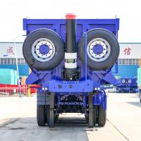 China 4 Axis (Can Be Customized 2/3/5/6 Axis) 12R20 Tire New Dump Truck Semi-Trailer Factory Direct Sale for sale