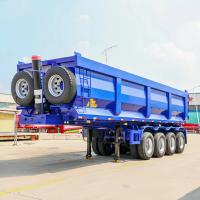 China 4 Axis (Can Be Customized 2/3/5/6 Axis) 12R20 Tire New Dump Truck Semi-Trailer Factory Direct Sale for sale