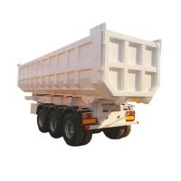 China New 3-Axle Original Axle (Fuwa/Bpw Axle Can Be Customized) Dump Truck Semi Trailer Factory Supplier for sale