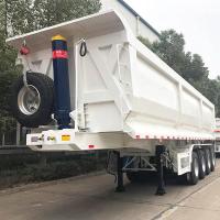 China New 3-Axle Original Axle (Fuwa/Bpw Axle Can Be Customized) Dump Truck Semi Trailer Factory Supplier for sale