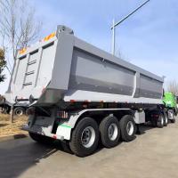 China New 3-Axle Original Axle (Fuwa/Bpw Axle Can Be Customized) Dump Truck Semi Trailer Factory Supplier for sale