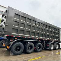 China Standard 3-Axis Semi-Trailer with 24 m3 Volume and 60ton Load Capacity for sale
