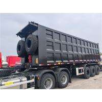China Standard 3-Axis Semi-Trailer with 24 m3 Volume and 60ton Load Capacity for sale