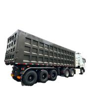 China 12-Piece Dump Semi-Trailer 3-Axle/4-Axle 12R20 Tire Rim 8.25-22.5 Customizable Color for sale