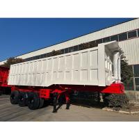China 3 Axle 12R20 Tires 12 Tires Mechanical Suspension (Airbag Suspension Can Be Customized To The Customer) Dump Semi-Trailer for sale