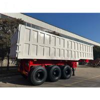 China 3 Axle 12R20 Tires 12 Tires Mechanical Suspension (Airbag Suspension Can Be Customized To The Customer) Dump Semi-Trailer for sale