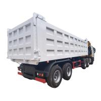 China 3 Axle 13T12 Tires Complete HYVA Hydraulic Lifting Cylinder Lifting System Dump Semi-Trailer for sale
