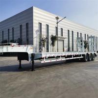 China 40 Tons To 100 Tons Original Bridge /FUWA/BPW Bridge Low Bed Semi-Trailer (Customized According To Customer Needs) for sale