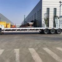 China 40 Tons To 100 Tons Original Bridge /FUWA/BPW Bridge Low Bed Semi-Trailer (Customized According To Customer Needs) for sale