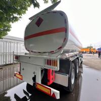 China New 3-Axle 12r20 Tire Model 12 Tires 40,000 Liters 45,000 Liters Fuel Tank Semi Trailer (Color Customer Optional) for sale
