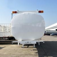 China 3 Axle Carbon Steel Tank Semi Trailer with 45 000 Liter Capacity and 5 Optional Cabins for sale
