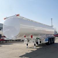 China 3 Axle Carbon Steel Tank Semi Trailer with 45 000 Liter Capacity and 5 Optional Cabins for sale