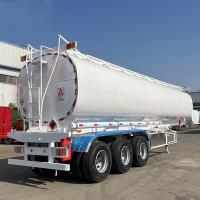 China 3 Axle Carbon Steel Tank Semi Trailer with 45 000 Liter Capacity and 5 Optional Cabins for sale