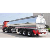 China Brand New 3-Axle 45,000 Litre Dual Line Air Brake Brake System Fuel Transport Tank Semi Trailer for sale