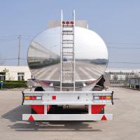 China Brand New 3-Axle 45,000 Litre Dual Line Air Brake Brake System Fuel Transport Tank Semi Trailer for sale