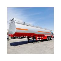 China 45000L Mechanical Suspension Semi-Trailer with 3-Axle Original Axle and 12R20 Tires for Crude Oil Transport for sale