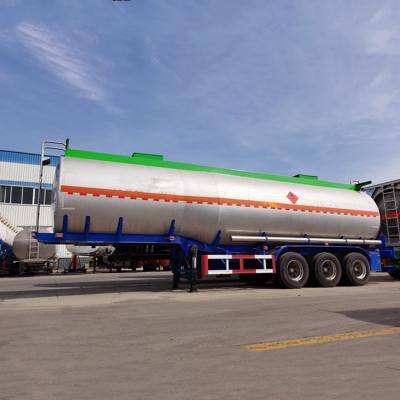 China 45000L Mechanical Suspension Semi-Trailer with 3-Axle Original Axle and 12R20 Tires for Crude Oil Transport for sale