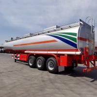 China 45000L Mechanical Suspension Semi-Trailer with 3-Axle Original Axle and 12R20 Tires for Crude Oil Transport for sale
