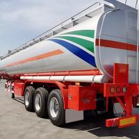 China 45000L Mechanical Suspension Semi-Trailer with 3-Axle Original Axle and 12R20 Tires for Crude Oil Transport for sale