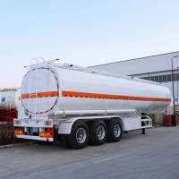 China Sold In 2, 3, And 4-Axle Tank Semi-Trailers With A Capacity Of 45,000 To 50,000 Liters (42 Cubic Meters) With 4 Individual Tanks In Aluminum And Stainless Steel. for sale