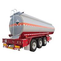 China 3-Axle 12r20/12r22.5 Tire 45000l 50000l Original Axle Stainless Steel Tank Truck Oil Tank Trailer Factory Sales for sale