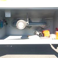 China 3-Cabin 3-Axle Aluminum Alloy Fuel Tank Semi-Trailer with Dual Line Braking System and 50 ton Max Payload from Original for sale